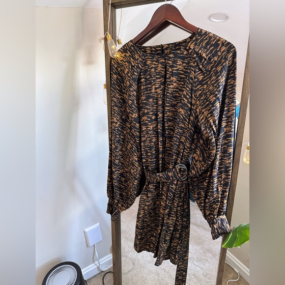 Banana Republic | Dresses | Belted Mini Dress Cinnamon Spice | Poshmark